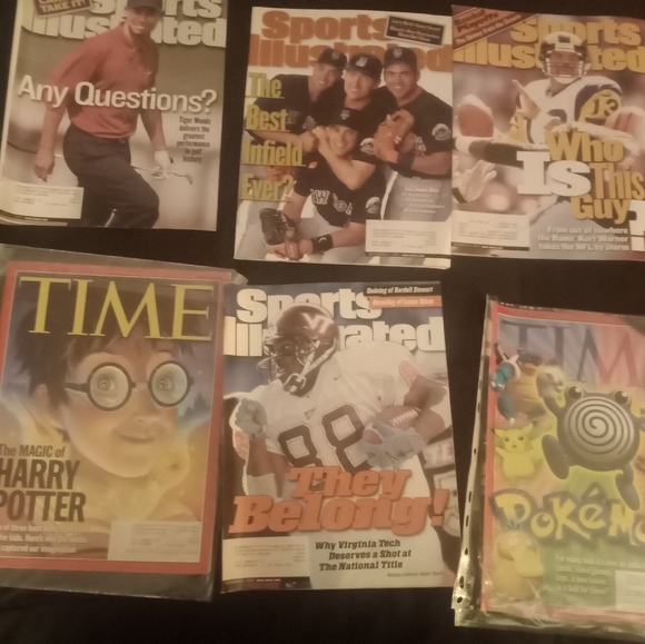 Sports illustrated, Time ime magazine | Other | These Are Vintage ...